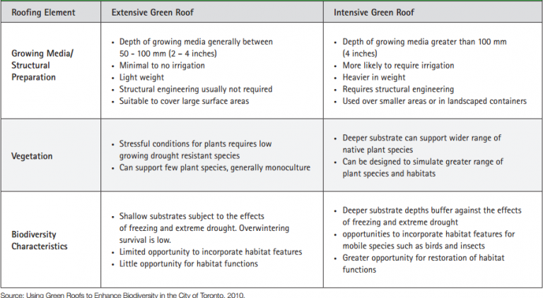 Using Green Roofs to Boost Biodiversity